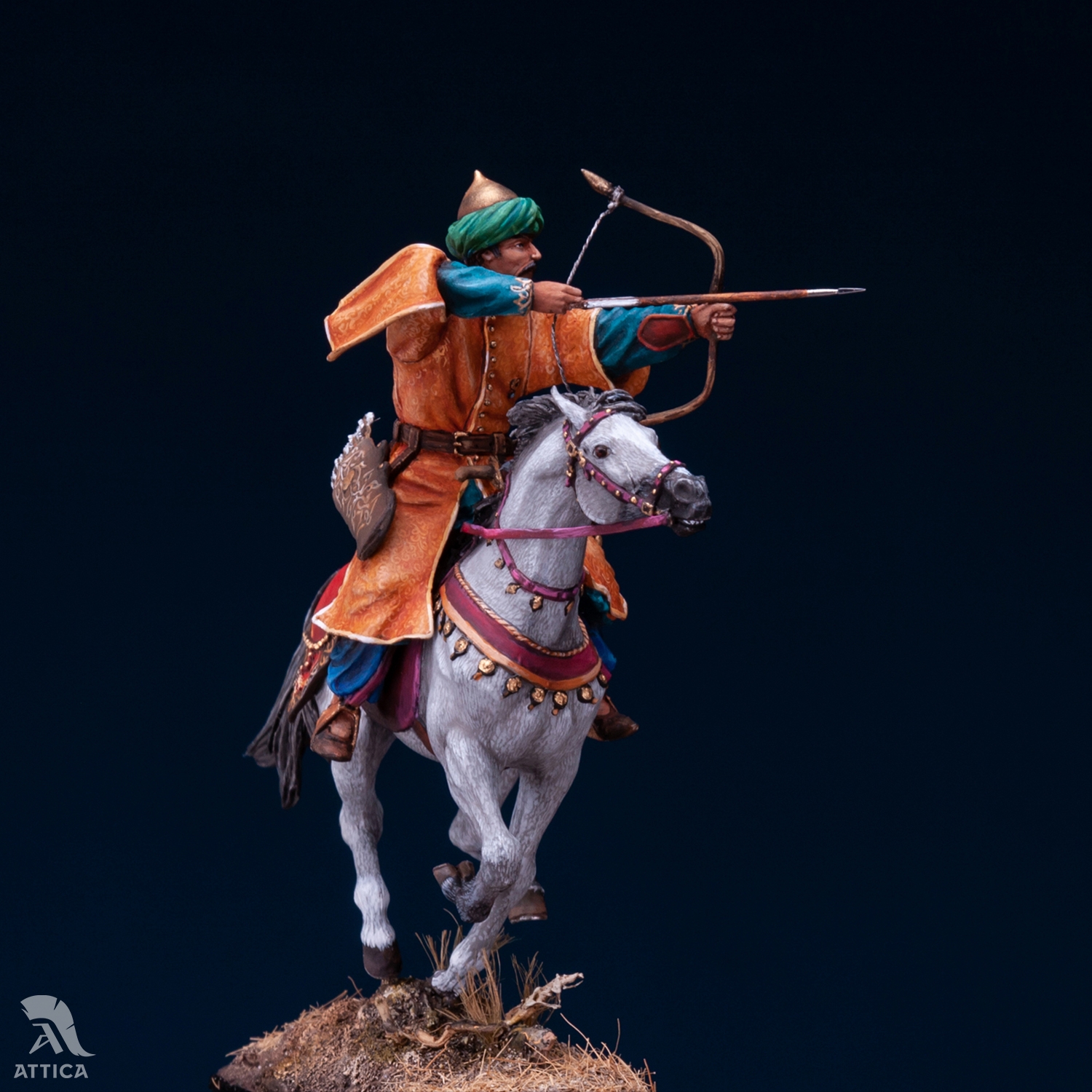 Turkish Archer Empire Painted Toy Soldier Art Quality