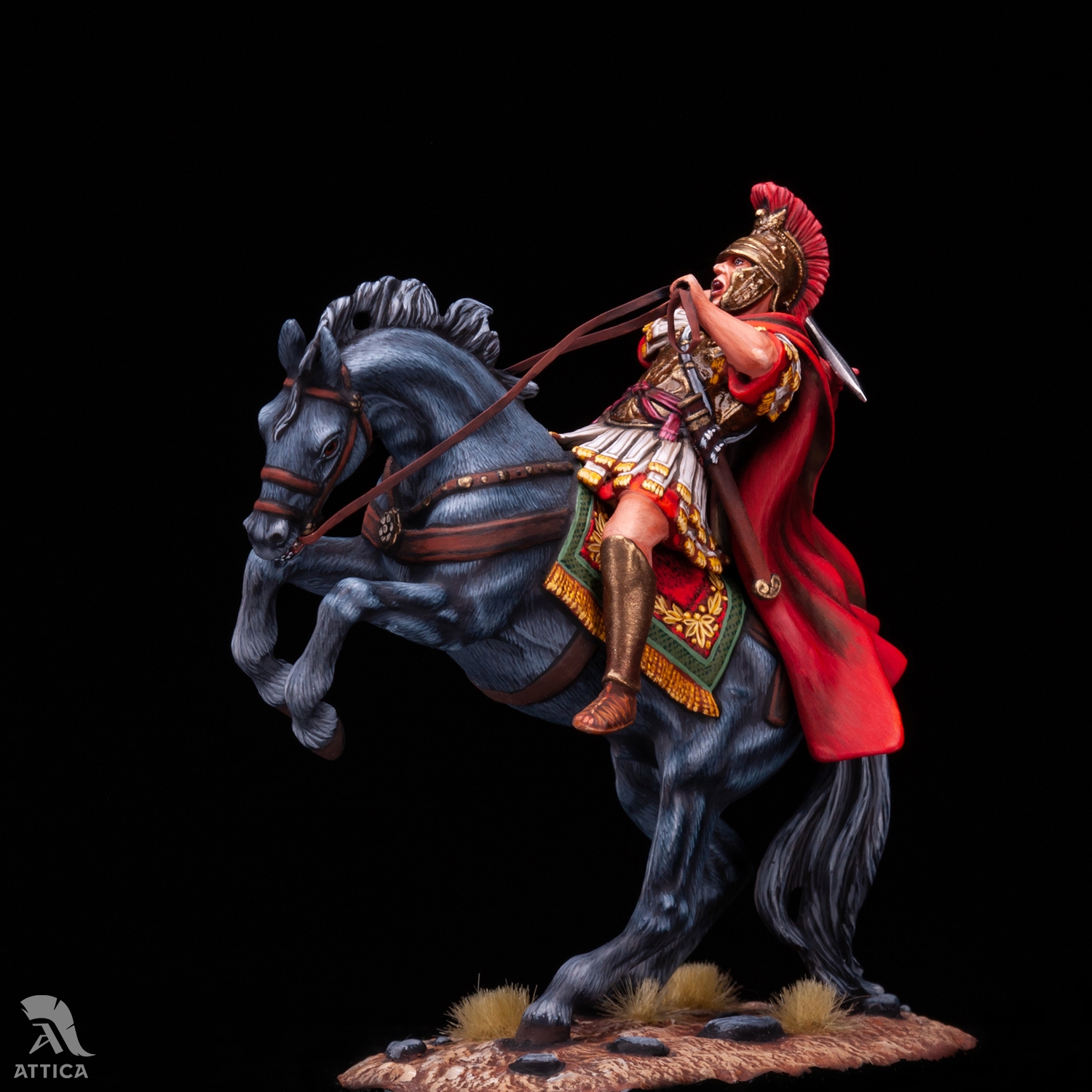 Gaius Flaminius at Battle of Lake Trasimene Painted Toy Soldier Art Quality