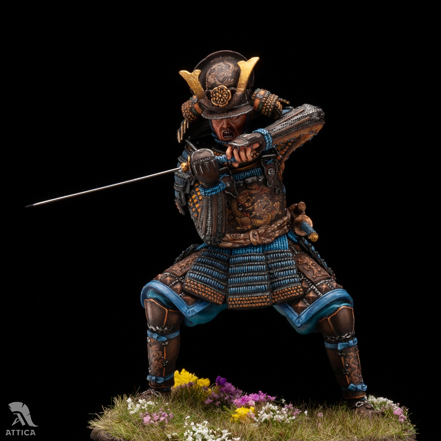 Oda Nobunaga Painted Toy Soldier Museum Quality