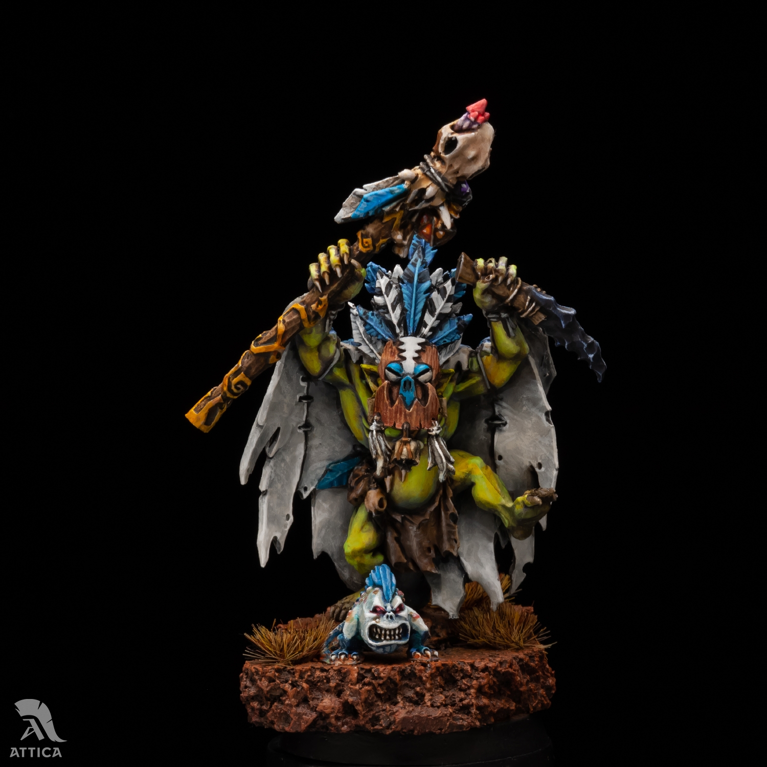Wurrgog Prophet Painted Wargaming Figure Art Quality