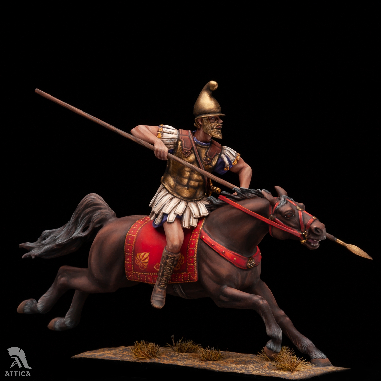 Companion Cavalry Hetairoi Painted Toy Soldier Collectible Quality