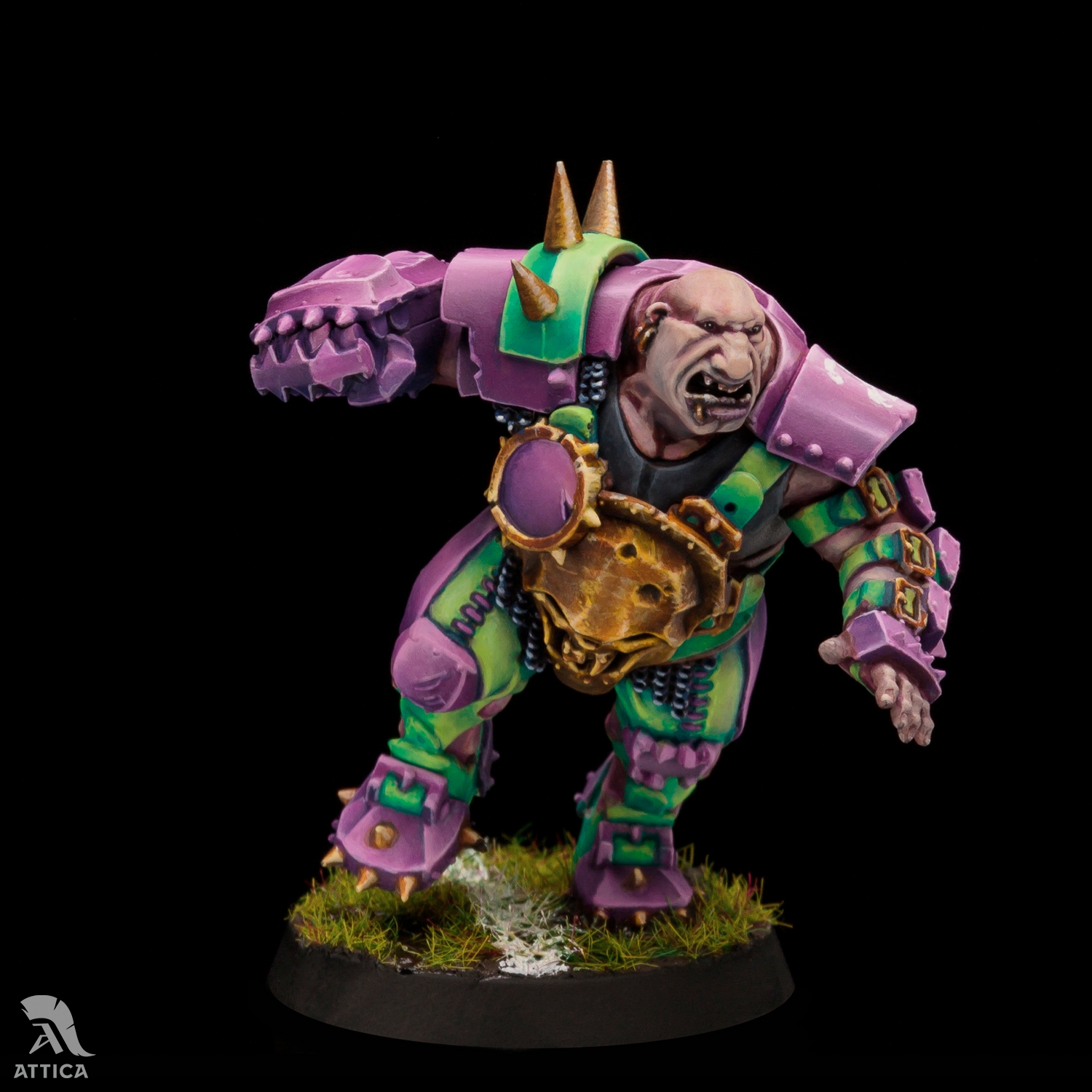 Blood Bowl Ogre Painted Wargaming Figure Art Quality