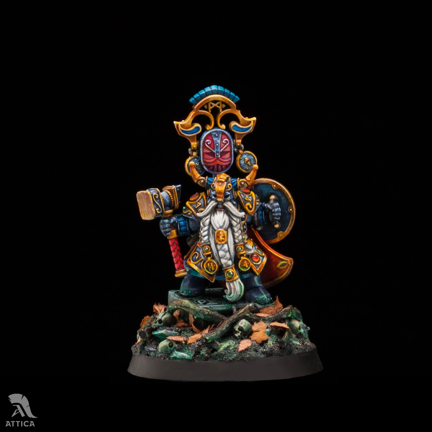 Warden King Painted Wargaming Figure Art Quality