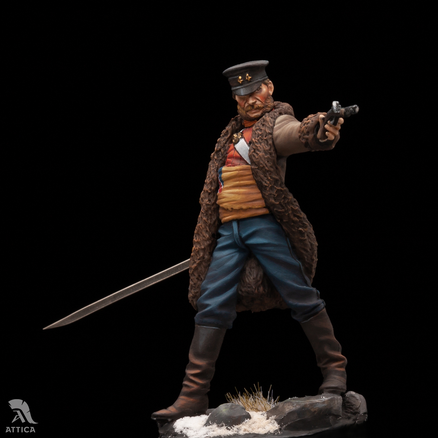 British Captain Souter Painted Toy Soldier Art Quality