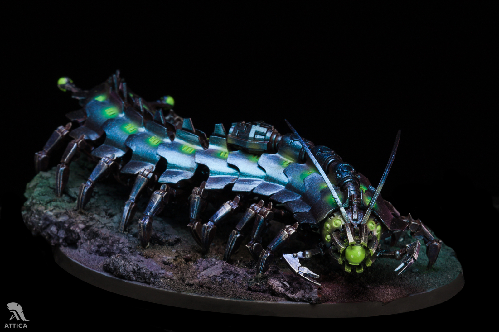 Necron Canoptek Tomb Sentinel Painted Wargaming Figure Art Quality