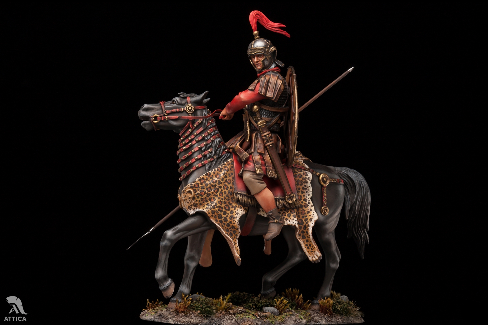 Roman Decurion Painted Toy Soldier Art Quality