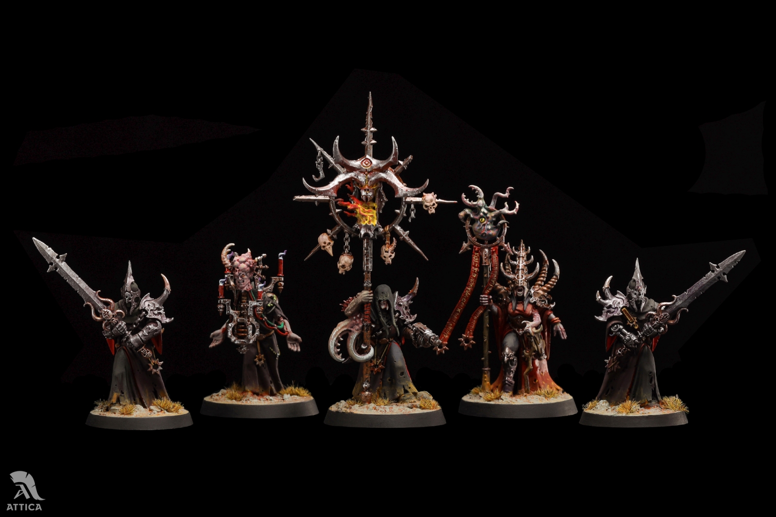 Dark Commune Painted Wargaming Figure Art Quality