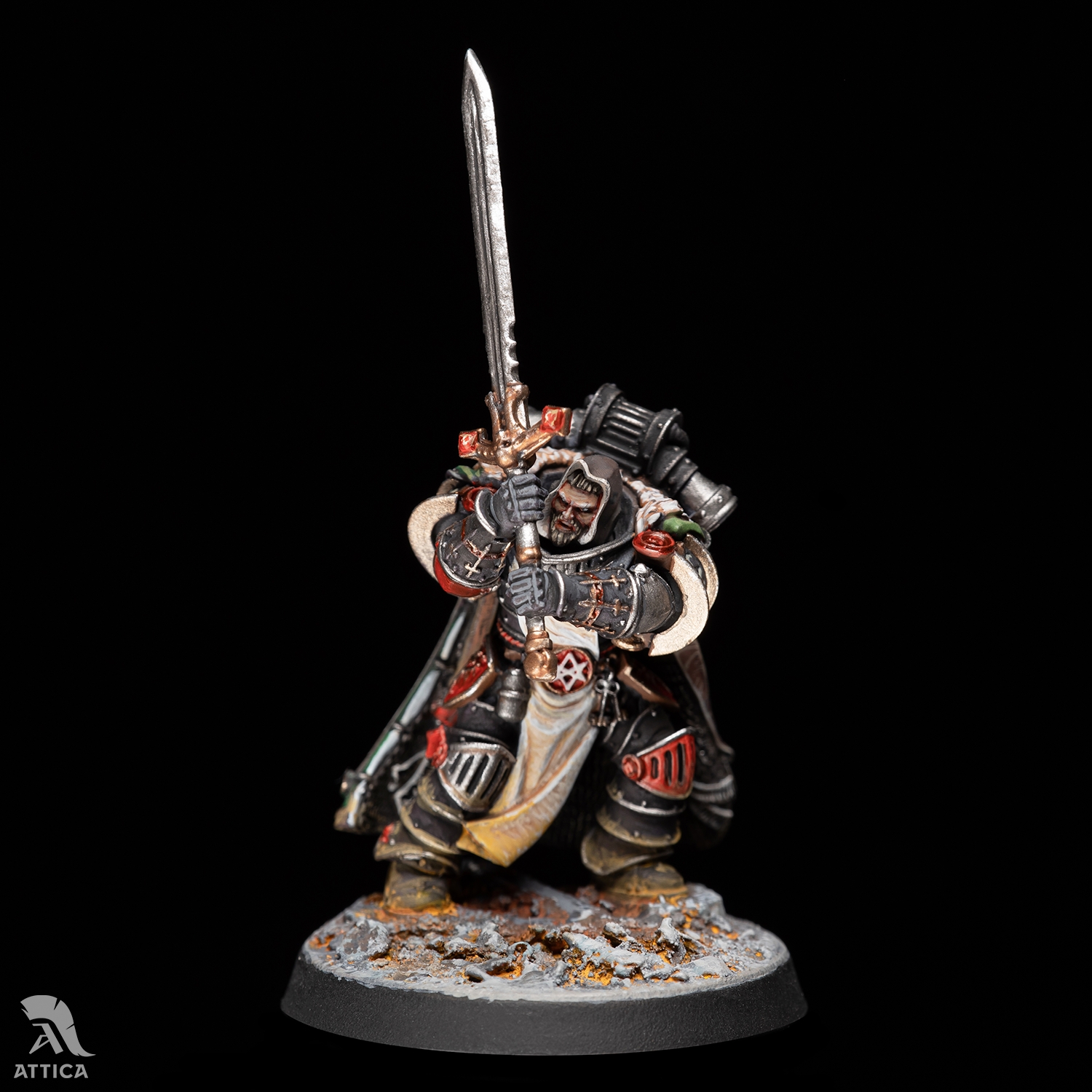 Corswain Paladin of the Ninth Order Painted Wargaming Figure Art Quality Corswain Paladin of the Ninth Order Painted Wargaming Figure Art Quality