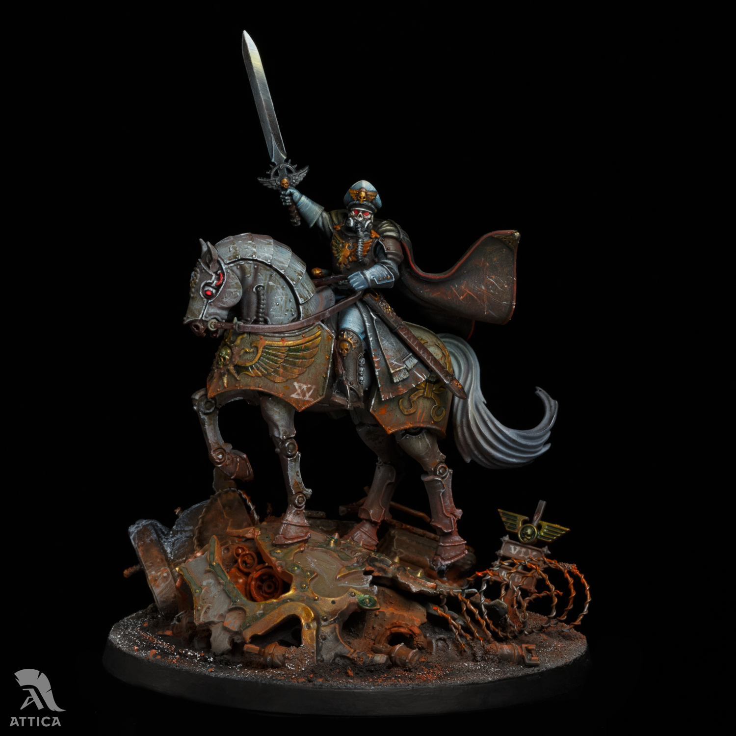 Lord General Death Korps of Krieg Painted Wargaming Figure Art Quality