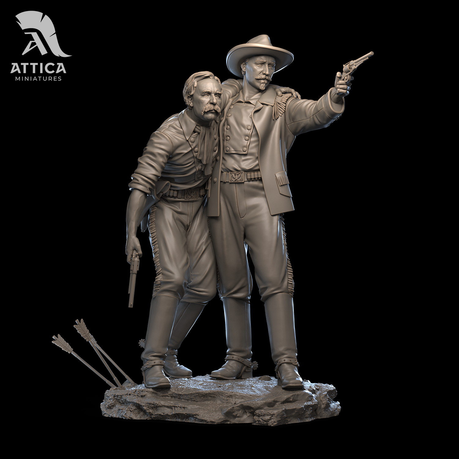 Thomas and George Custer, Custer’s Last Stand, from Attica Miniatures ...