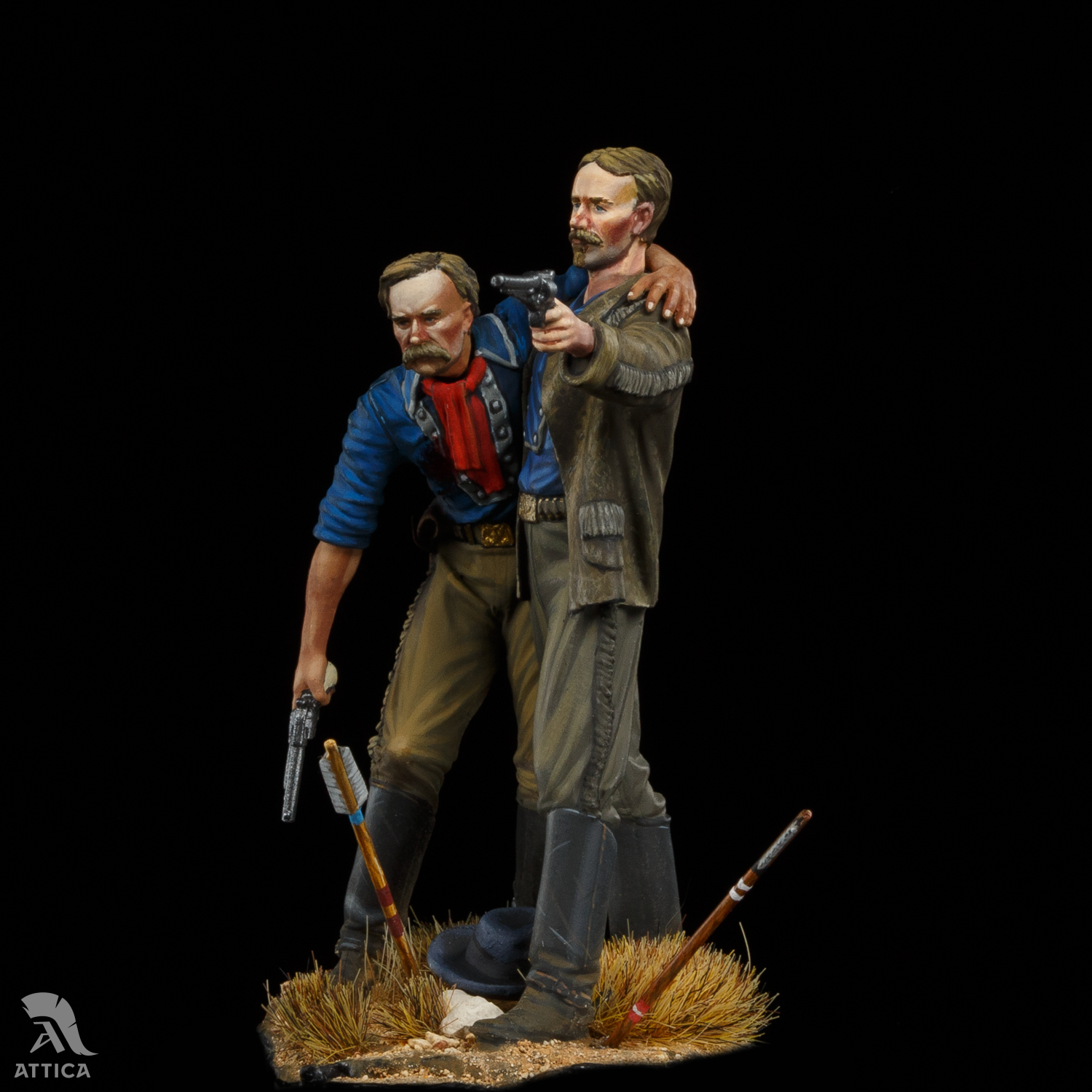 Thomas and George Custer, Custer’s Last Stand, from Attica Miniatures ...