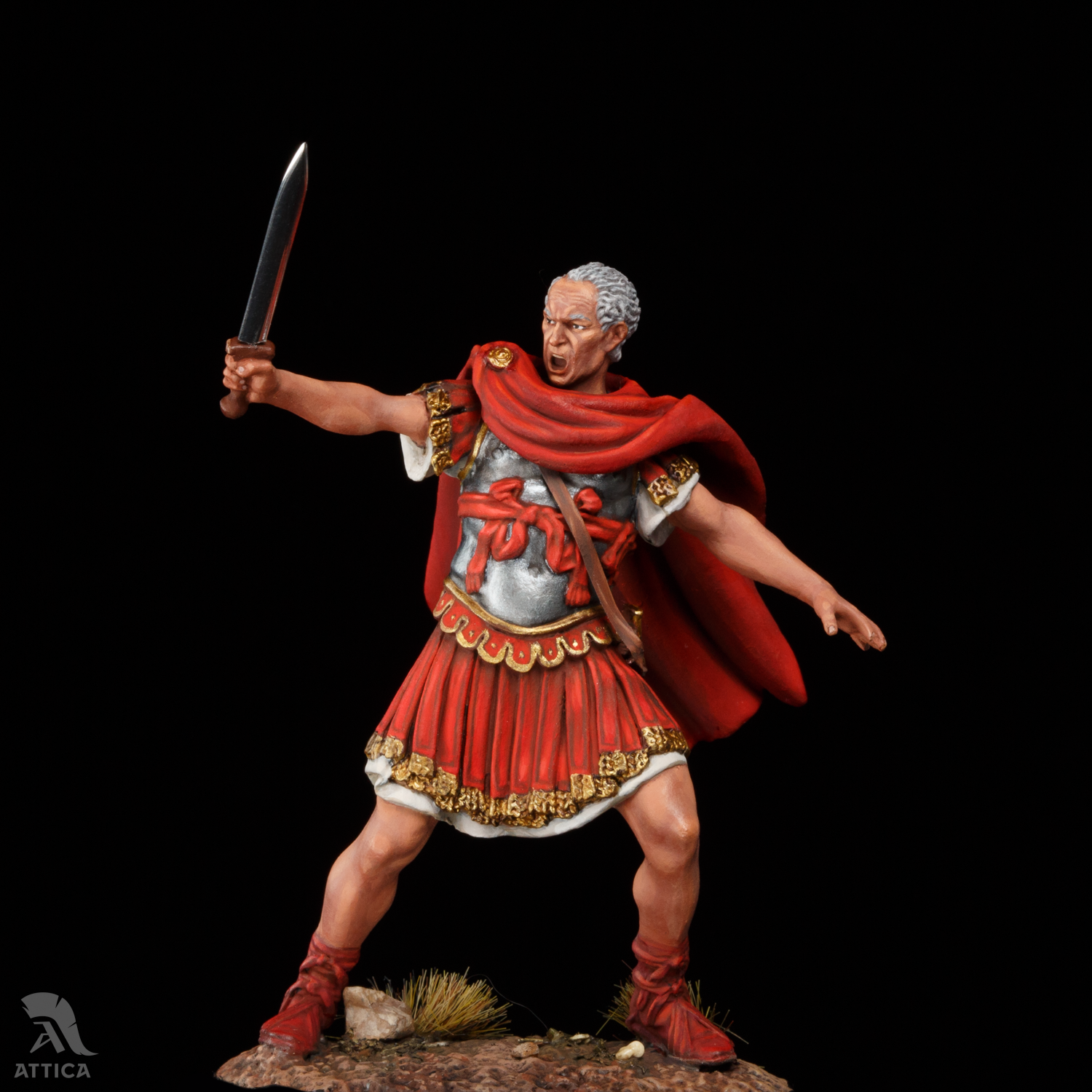 Julius Caesar's invasions of Britain Painted Toy Soldier Art Quality